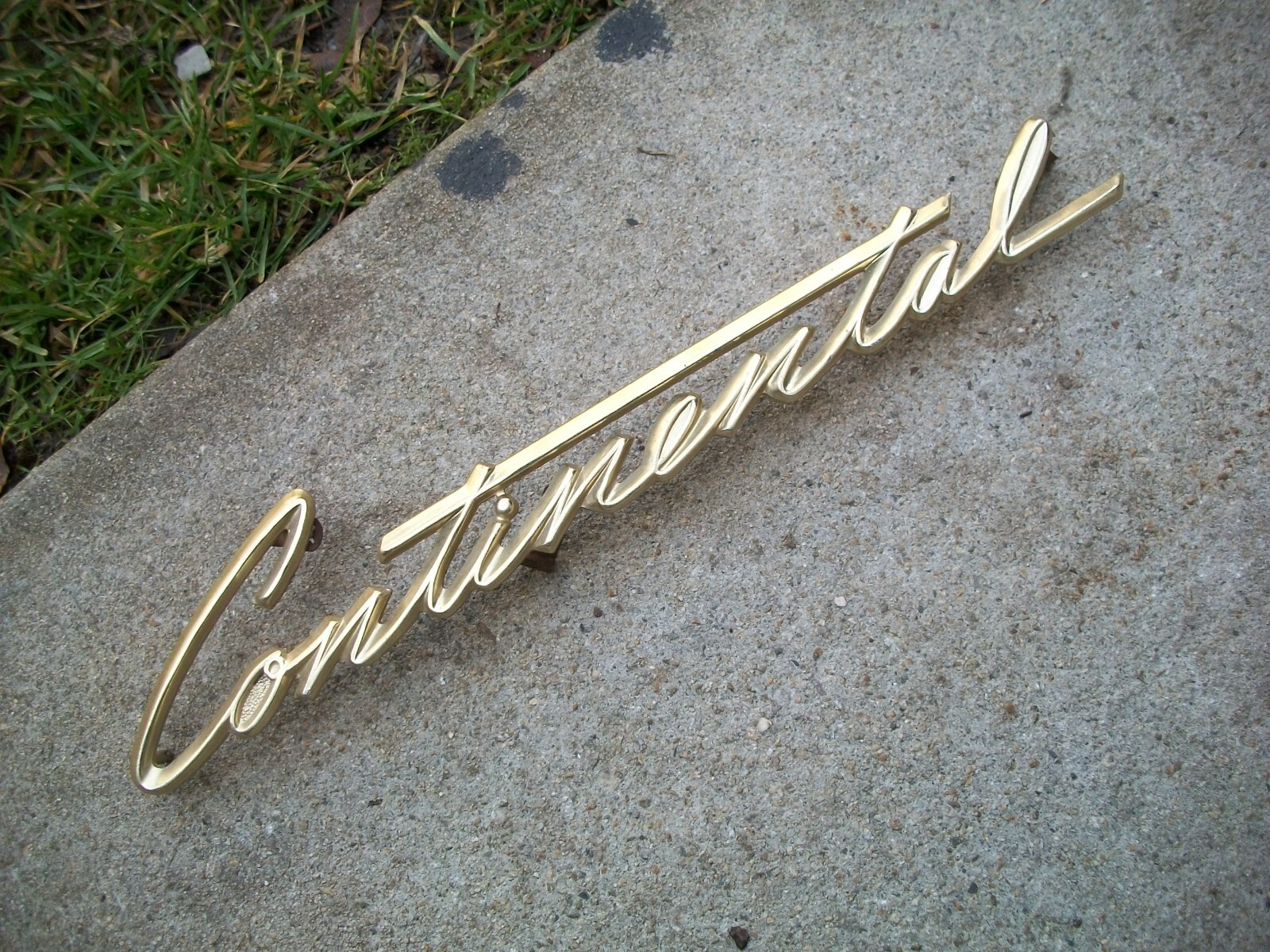 Used 1960 1959 Lincoln Continental Original Rare Super Nice Gold Emblem ...