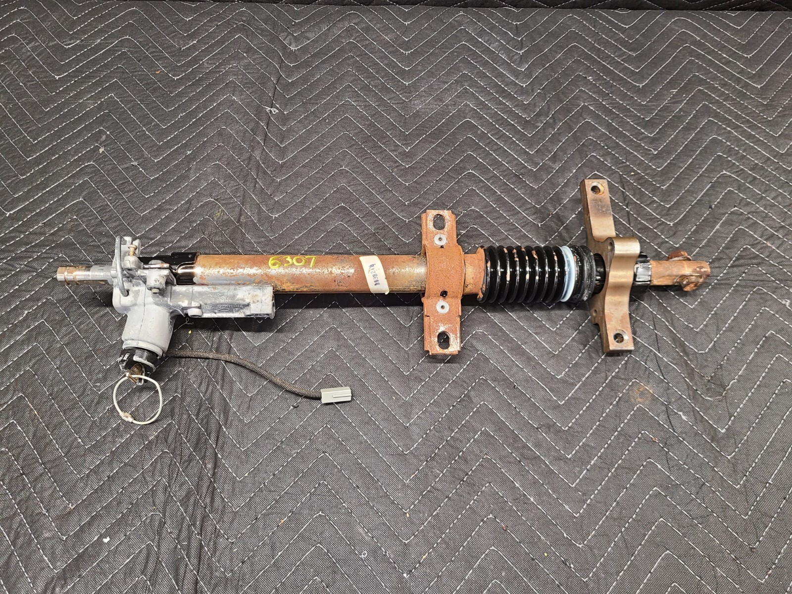 Used 90 91 92 93 Ford Fox Body Mustang Steering Column Non Tilt 1990 ...