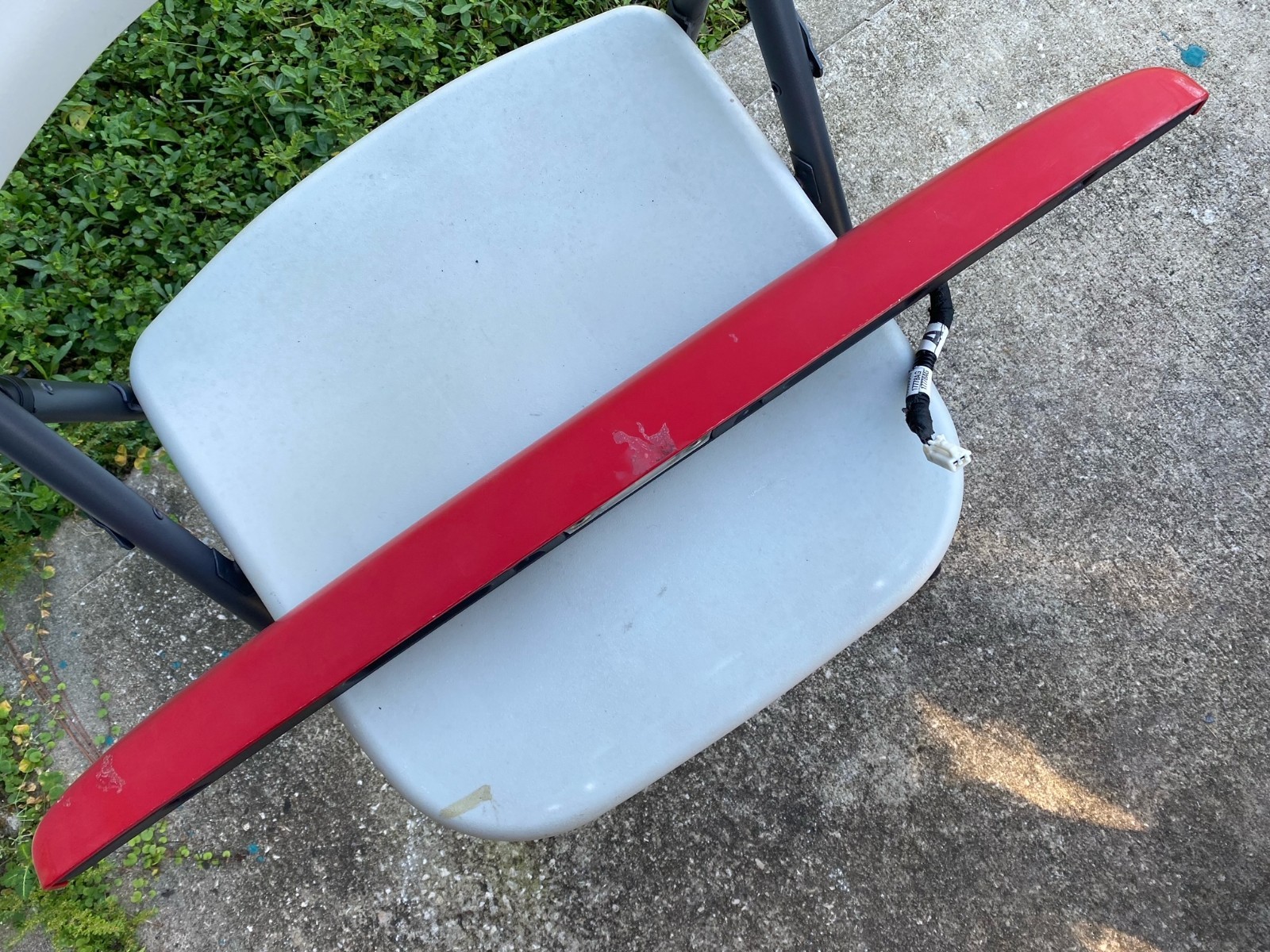 Used 1997-2001 Jeep Cherokee Xj Red Rear Lift Gate Hatch Cover Trim ...