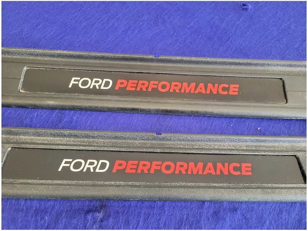 Used 2015-2025 Mustang Gt S550 Ford Performance Door Sill Plates Scuff ...