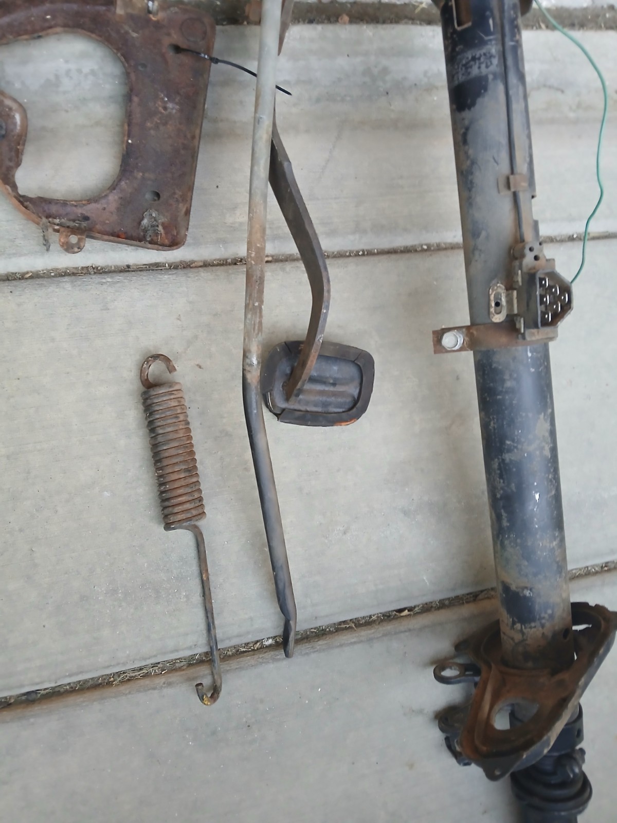 Used 1961 Chevrolet Bel Air Parkwood Wagon Steering Column Assembly W ...