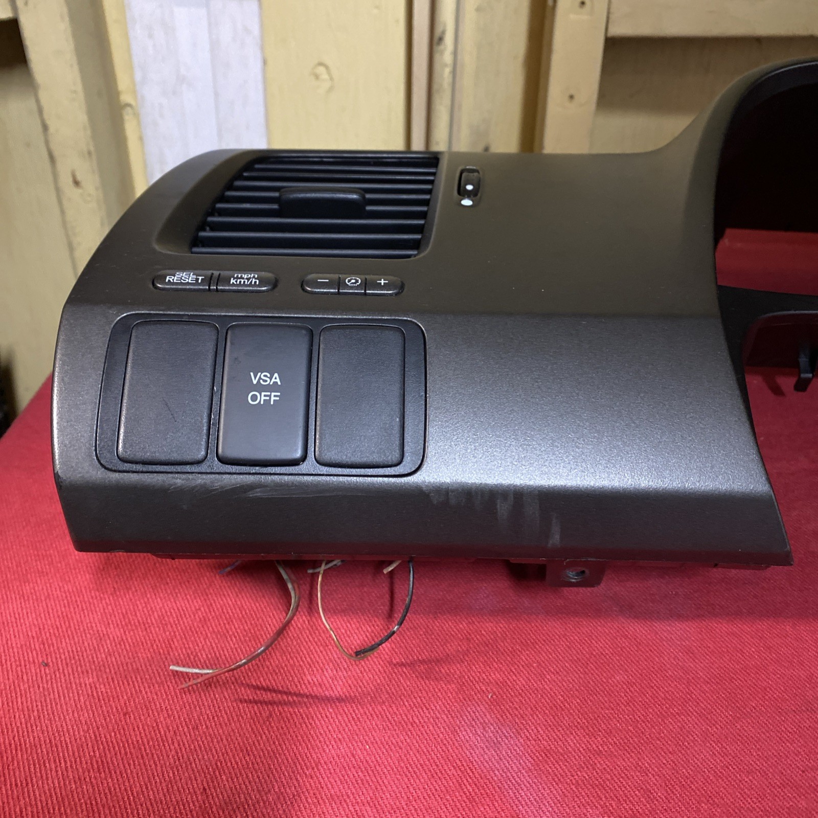 Used 2006-2011 Honda Civic Si Dash Gauge Cluster Instrument Bezel Trim Oem Sedan for Sale | 2006 ...