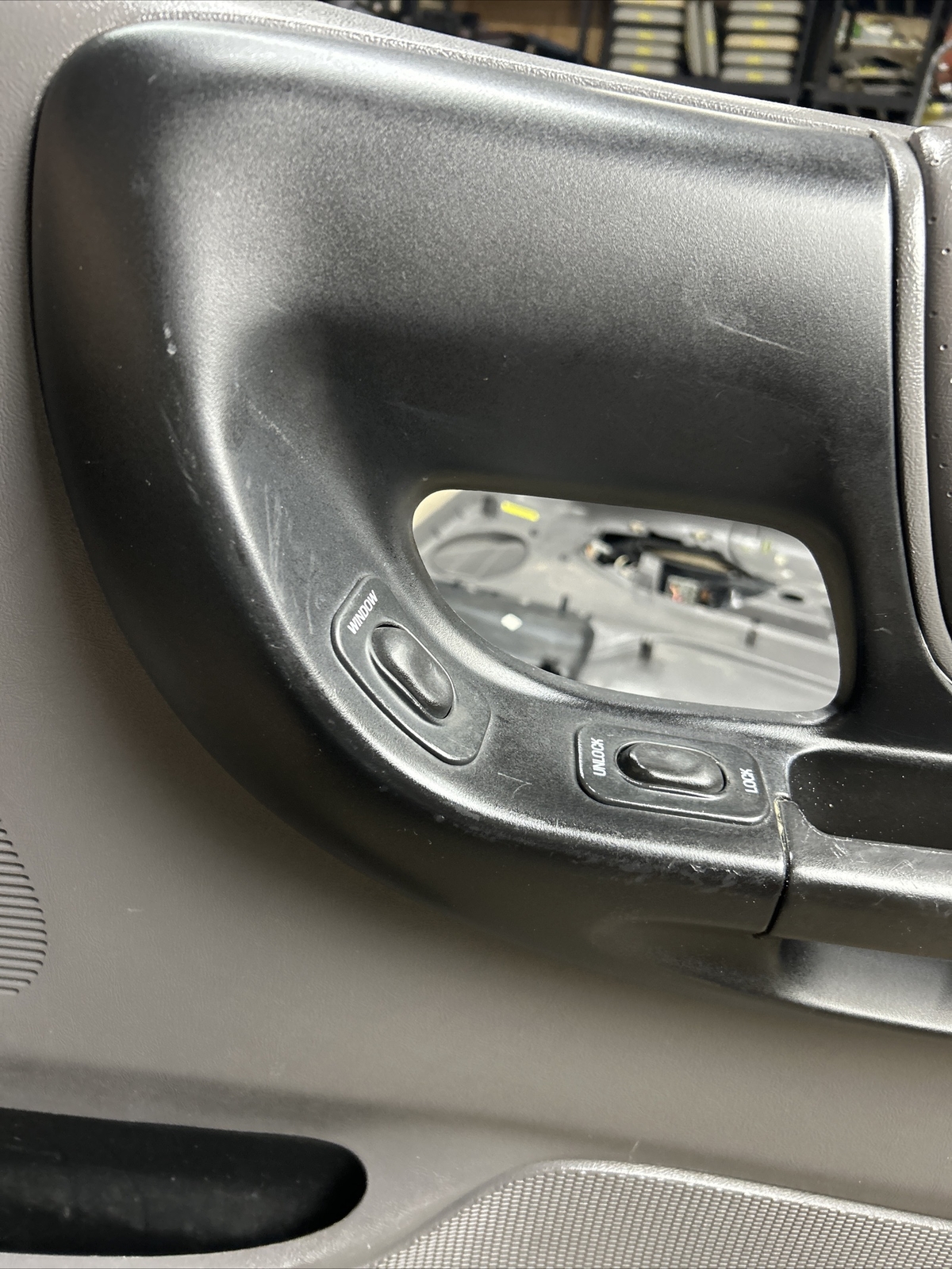 Used 1995-2001 Pair Of Ford Ranger Power Door Panels Dark Gray W/ Black ...