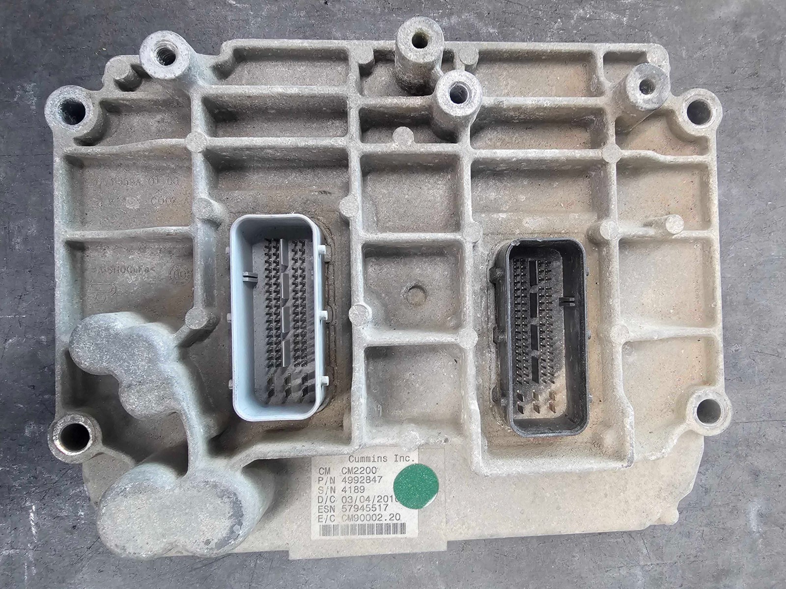 Used 2010-2012 Cm2200 Ecm Engine Computer 6.7l Cummins Dodge Ram Truck ...