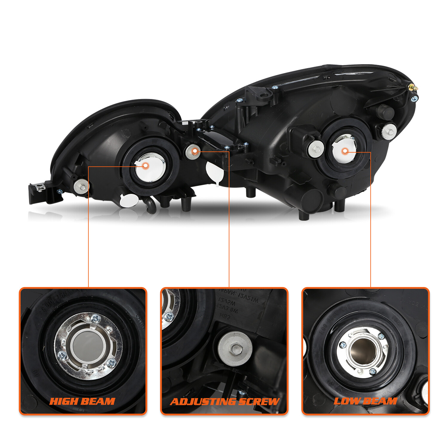 New Headlight For 1998-2005 Lexus Gs300 Gs400 Gs430 Projector Halogen ...