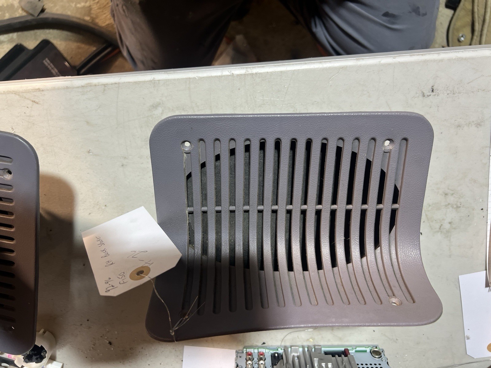 Used 1992-1996 Ford F150 Regular Cab Rear Pillar Left Speaker W/ Cover ...