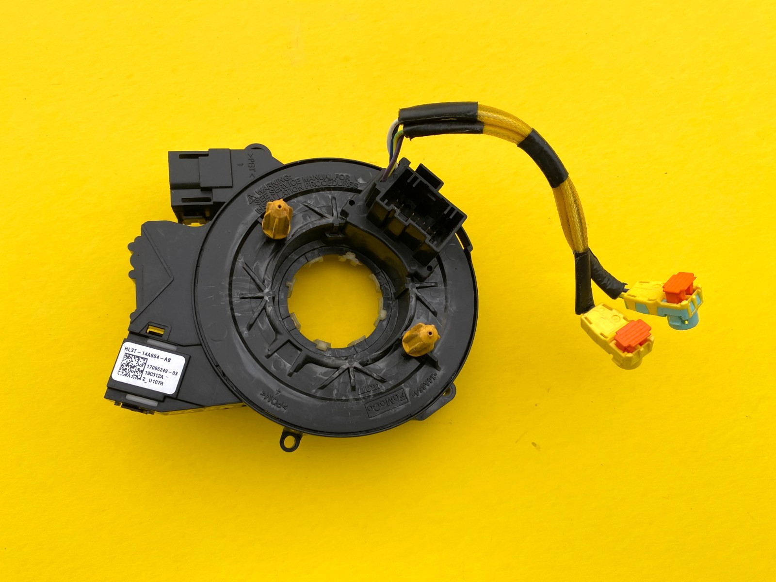 Used 2015-2020 Ford F-150 Steering Wheel Clock Spring Spiral Cable Oem ...