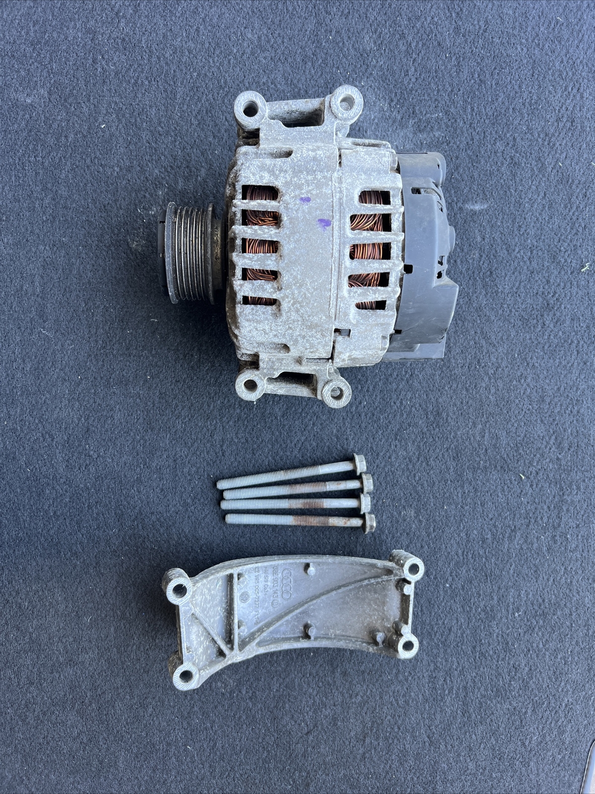 Used 2009-2012 Audi A4 S4 S5 Q5 B8 Amp Alternator Oem 06e903016s for ...