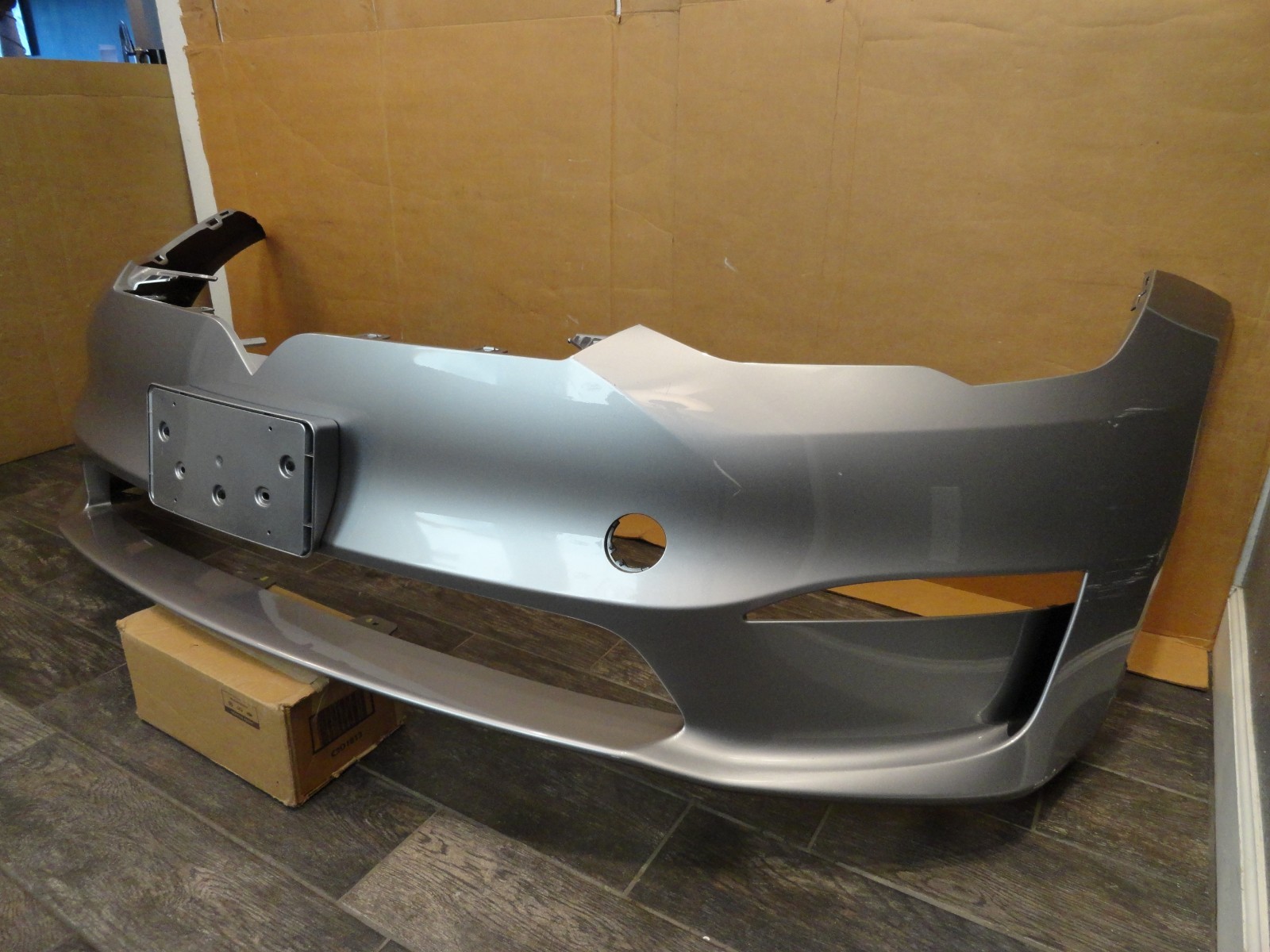 Used 2021 2025 - Tesla Model S Oem Front Bumper Cover W/ Tag Holder No ...