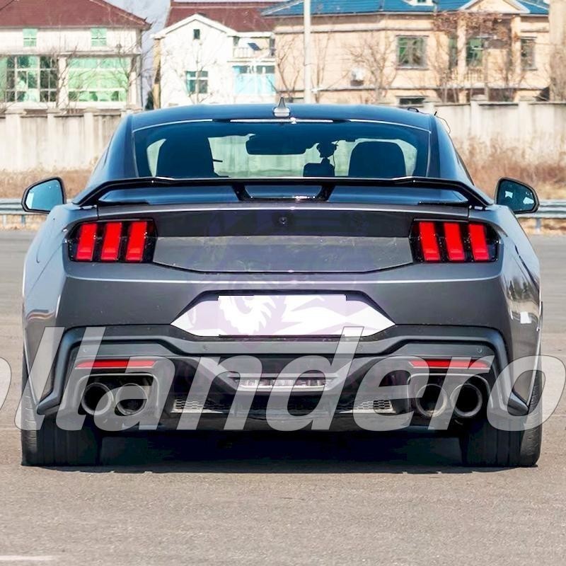 Used 2024-2025 Ford Mustang Dark Horse Style Gloss Black Rear Trunk ...