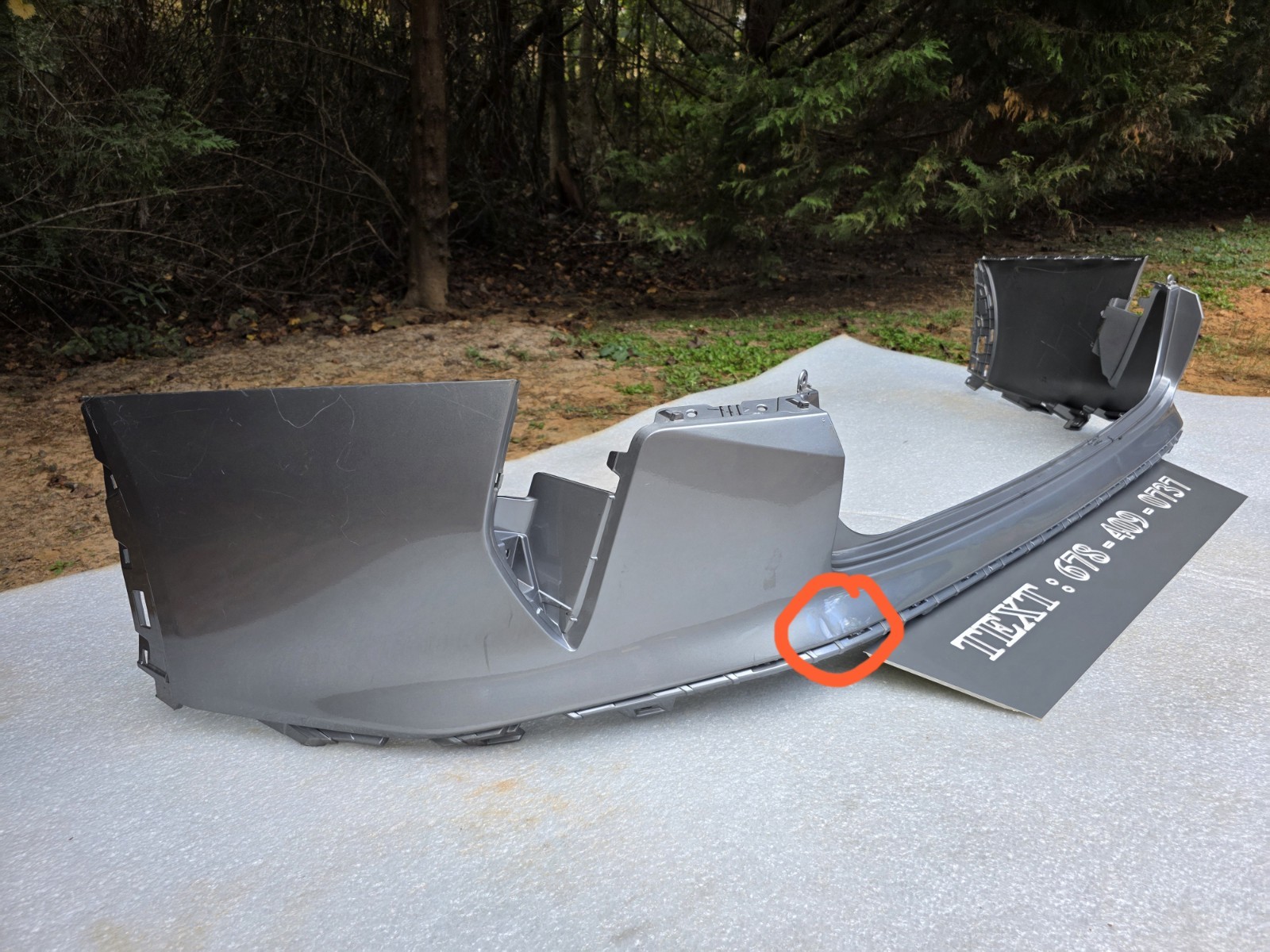 Used 2025 Kia K4 Ex / Lx / Lxs Rear Bumper Cover Panel Oem 86611-gg000 ...