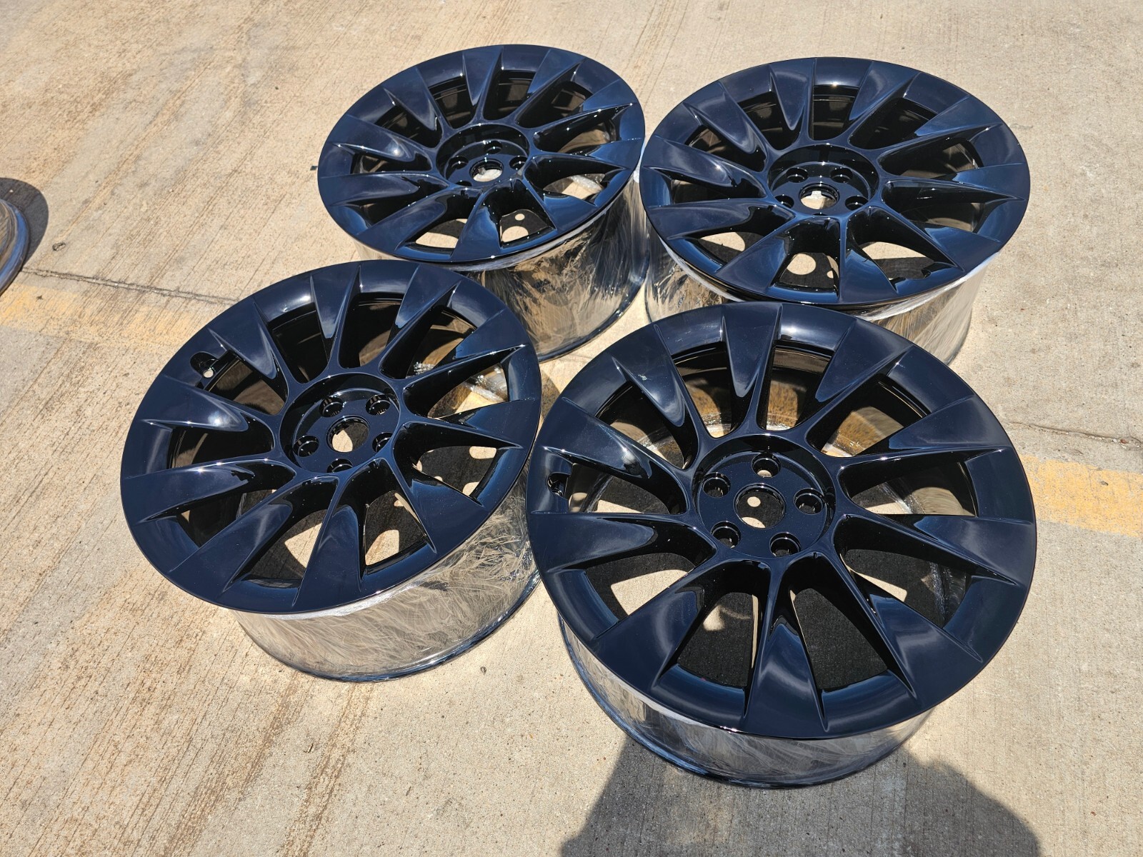 Used 2020-2026 Tesla Model Y Oem Induction Wheels Rims New for Sale ...
