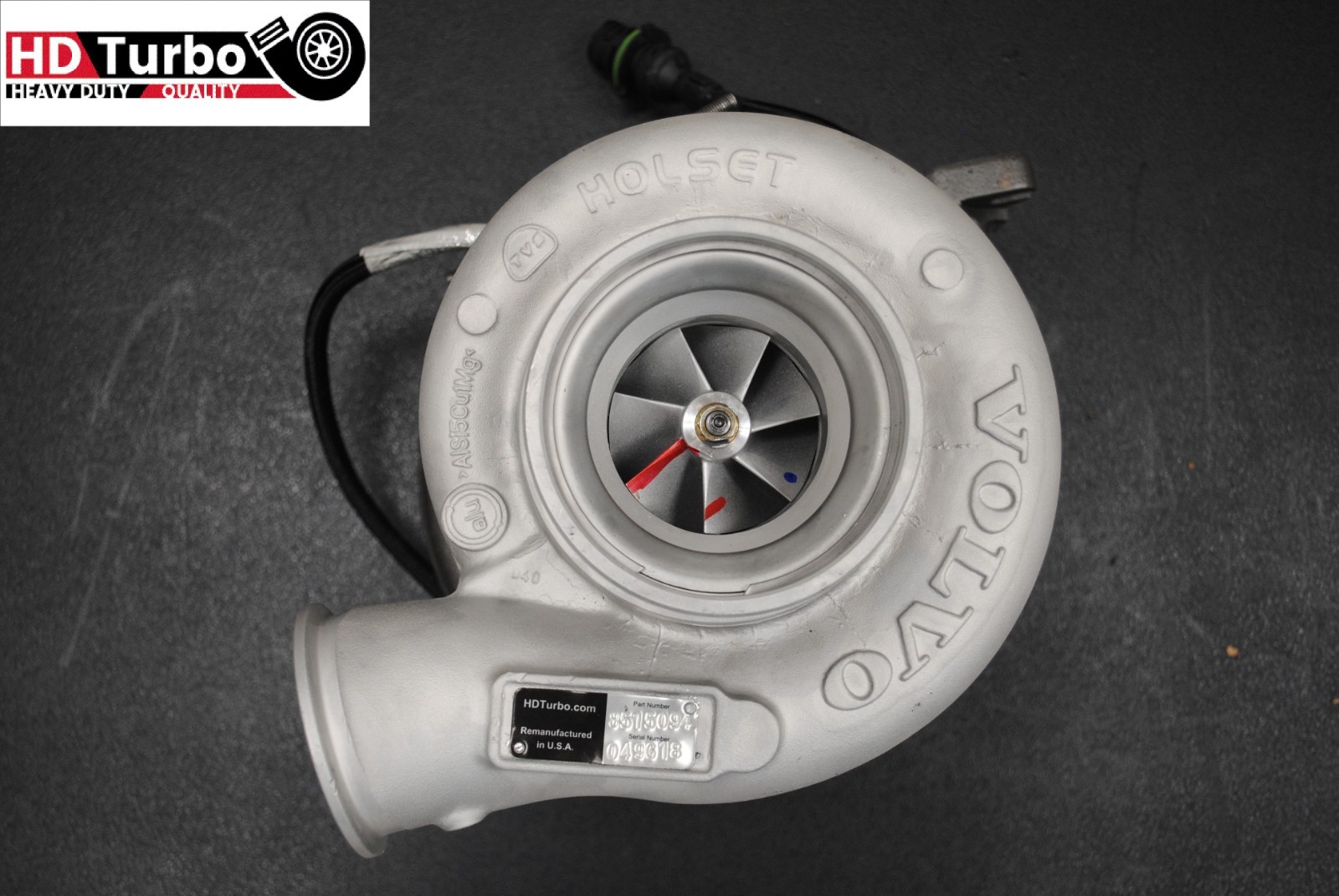 Remanufactured 85151094 Volvo D13 Holset Turbo No Core Charge Deposit ...