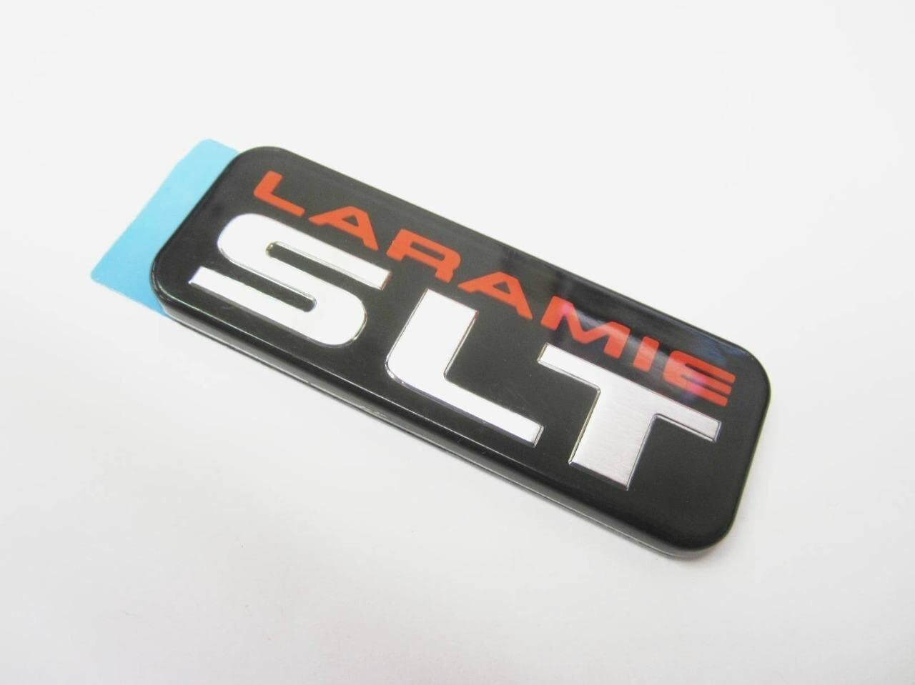 New 2pc Slt Laramie B Pillar Cab Emblems 3d Badge For 1500 2500 3500 ...
