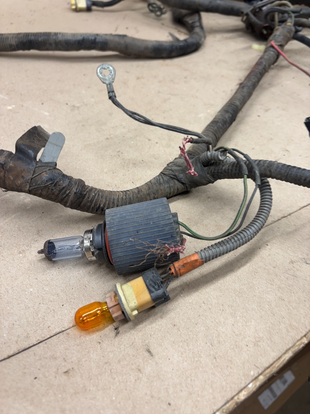 Used 1992 1996 Ford F150 Bronco 351w V8 Engine Bay Under Hood Wiring ...