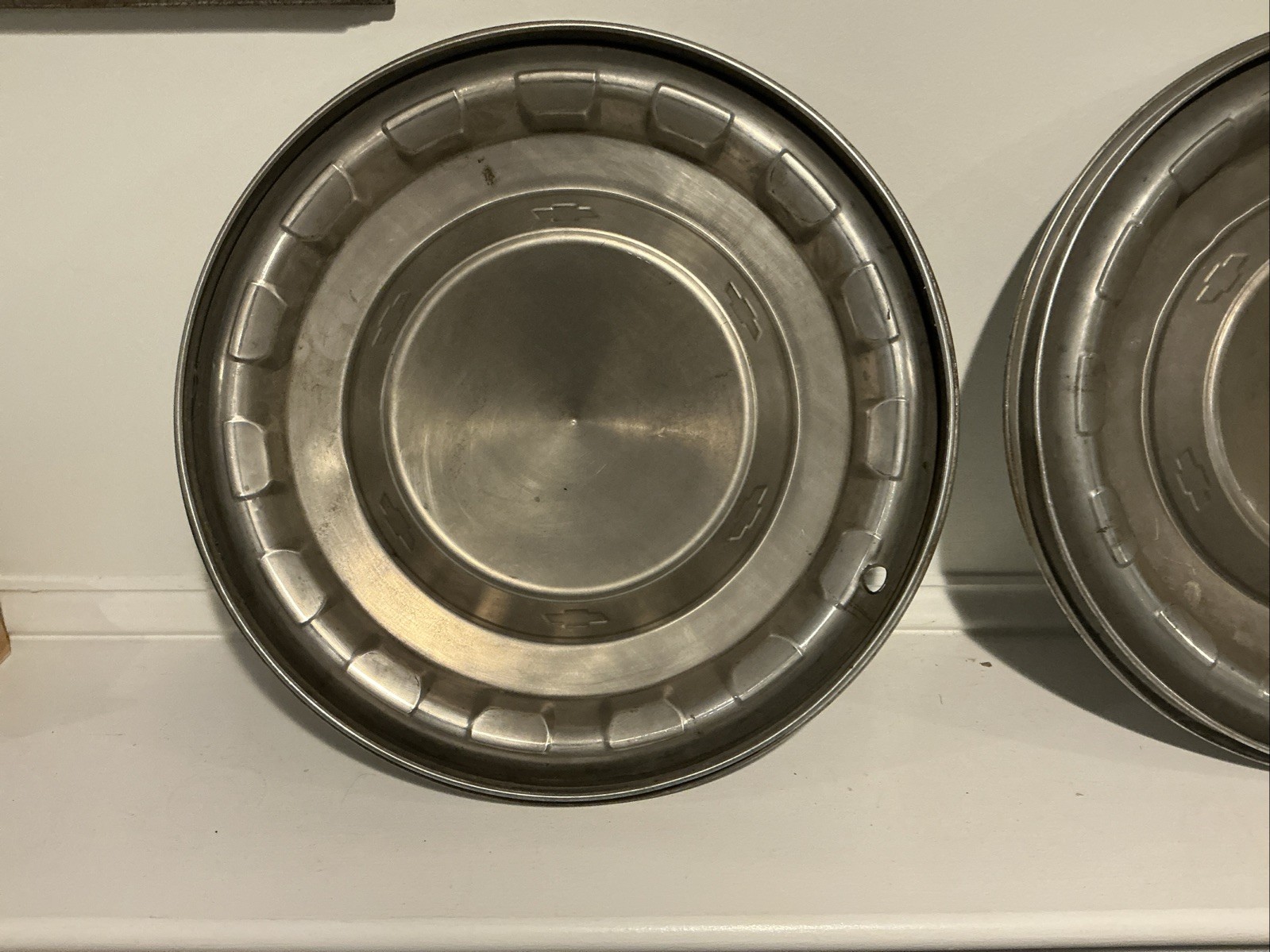 Used 2016 4 Vintage 1950’s Chevrolet Chevy Hubcaps; About Diameter ...