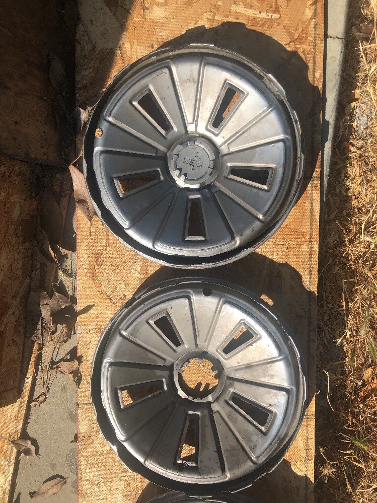 Used 1966 2014 Set Of 4 Ford Mustang Hubcap Wheel Covers Hub Cap Oem ...