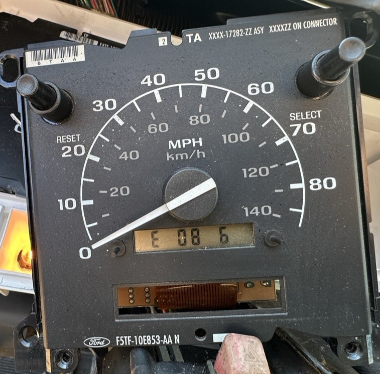 Used 1992-1996 Ford F150 Speedometer 200,993 Miles Oem F250 F350 Psom ...
