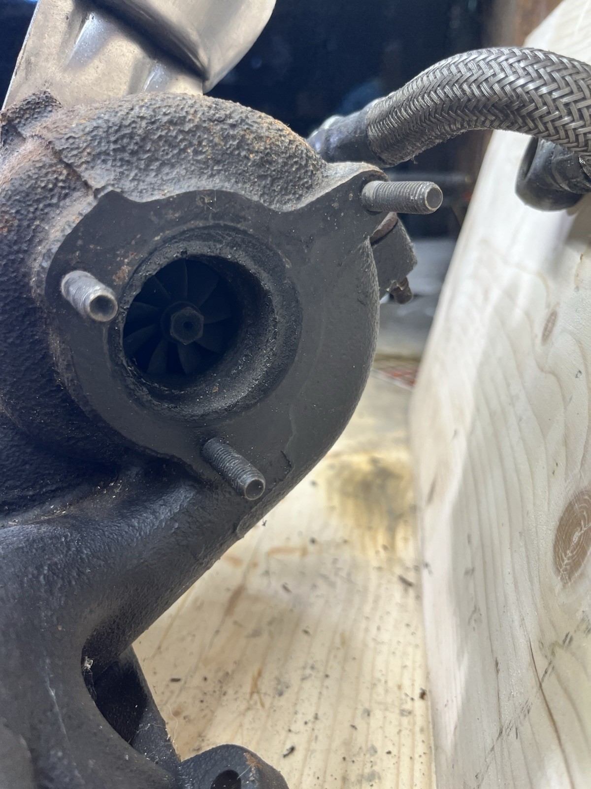 Used Vw Oem Garrett Turbo Turbocharger For Vw Golf Jetta New Beetle Tdi ...