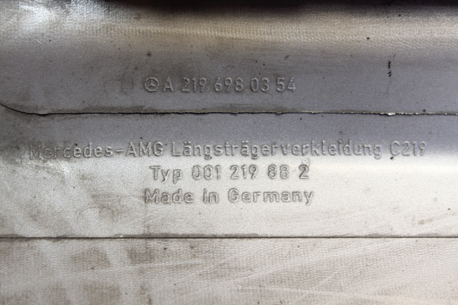 Used W219 Mercedes Side Skirt Rocker Panel Amg Sport Driver Passenger ...