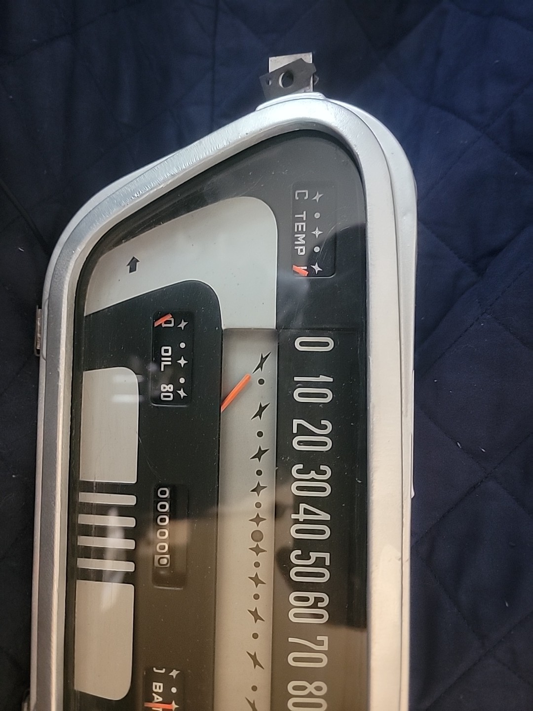 Remanufactured 1953 To 1955 Ford Truck Instrument Cluster Speedometer ...