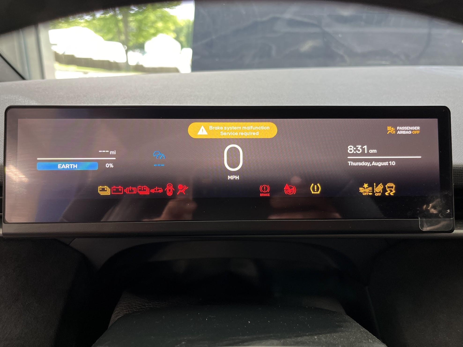 Used 2023 Fisker Ocean One Oem Digital Speedometer Cluster (lit Up But ...