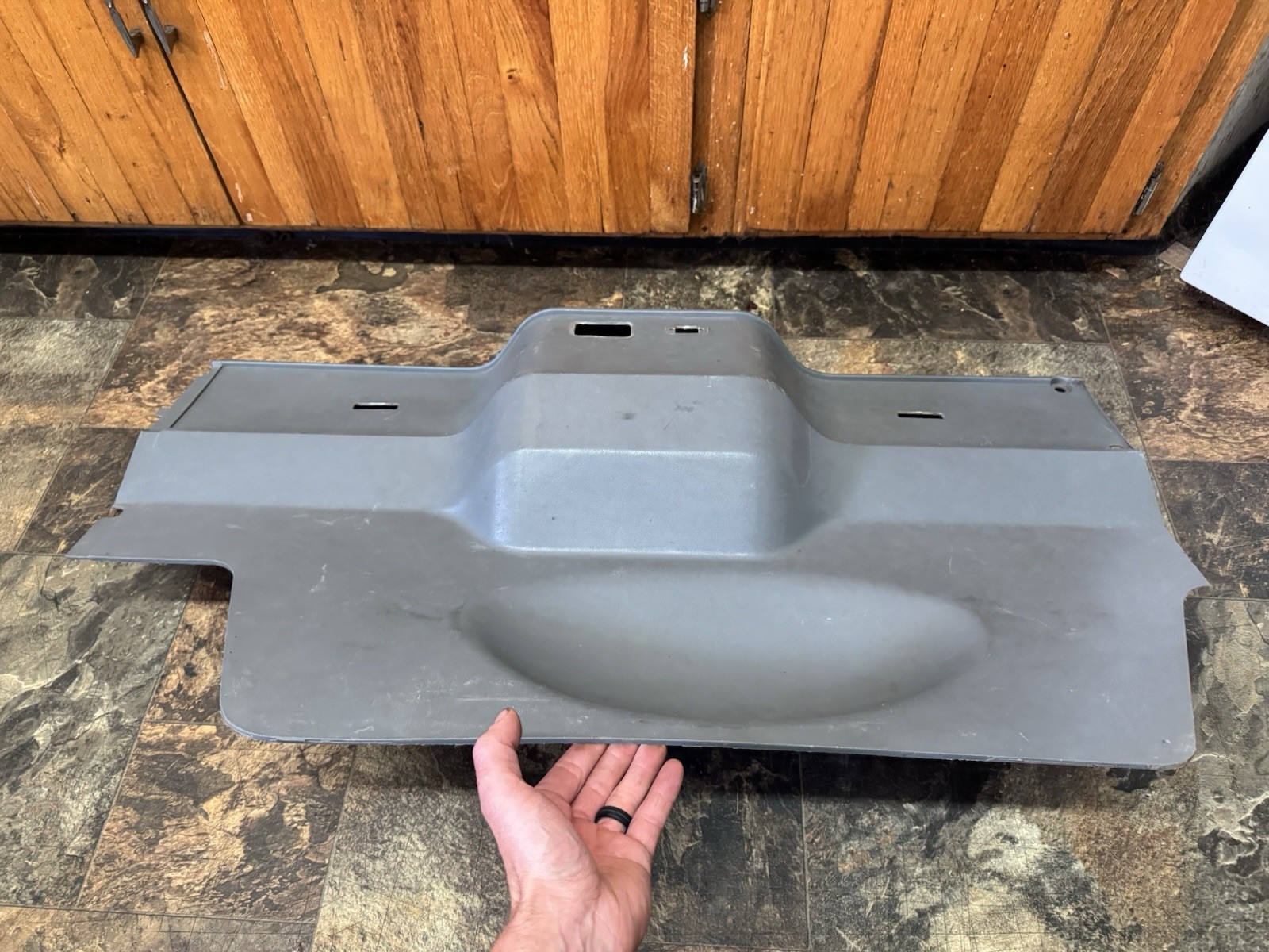 Used 1992 Camaro Firebird Trans Am Rear Cargo Pulldown Latch Trim Panel ...