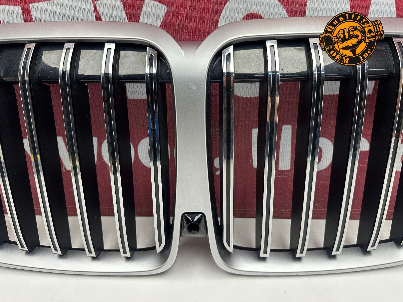 Used 2023-2026 Bmw X7 G07 40i 3.0 Front Bumper Radiator Grille Oem for ...