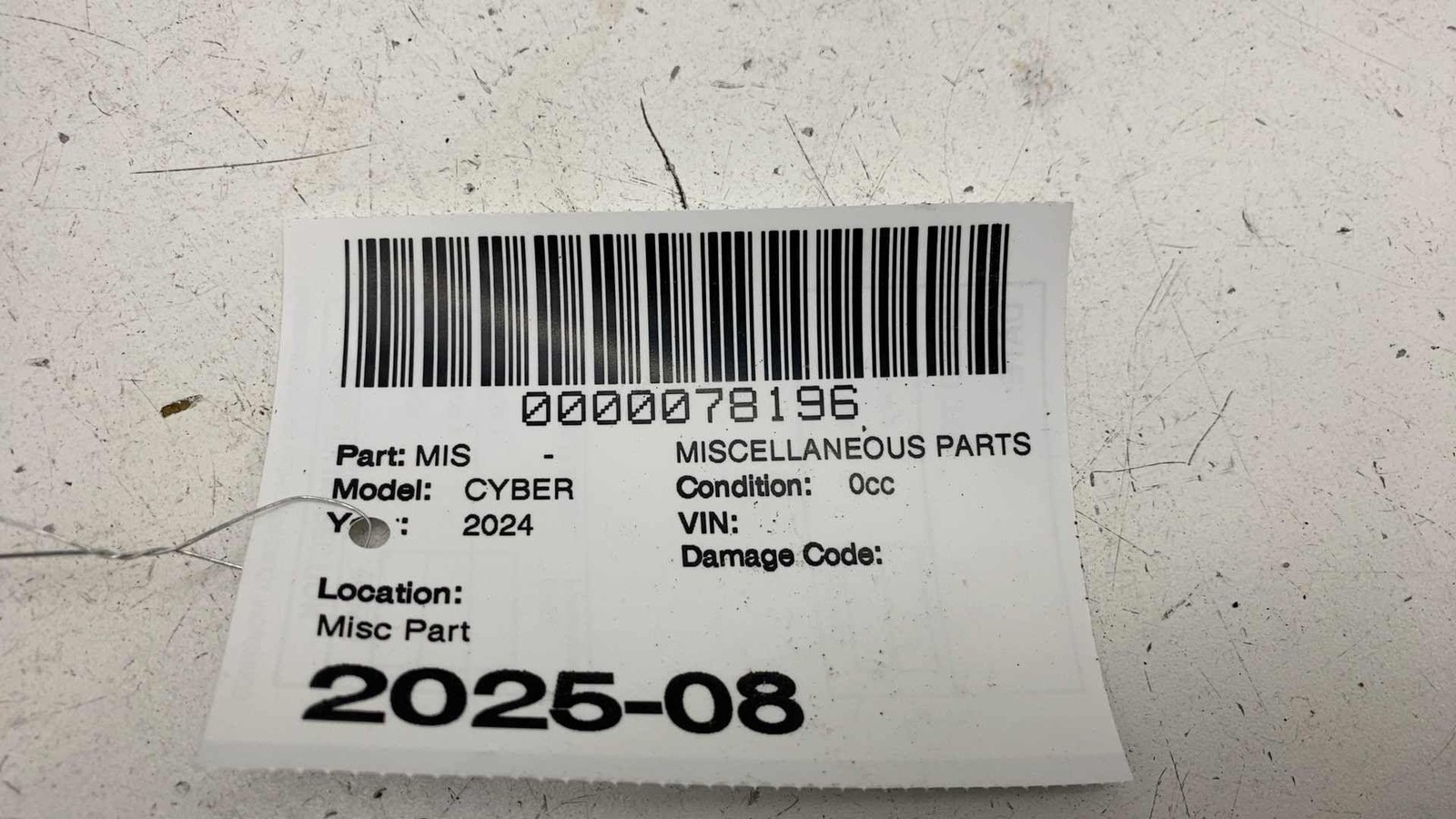 Used ⭕2024-2025 Tesla Cybertruck Rear Driver Side Bumper Bracket Left ...