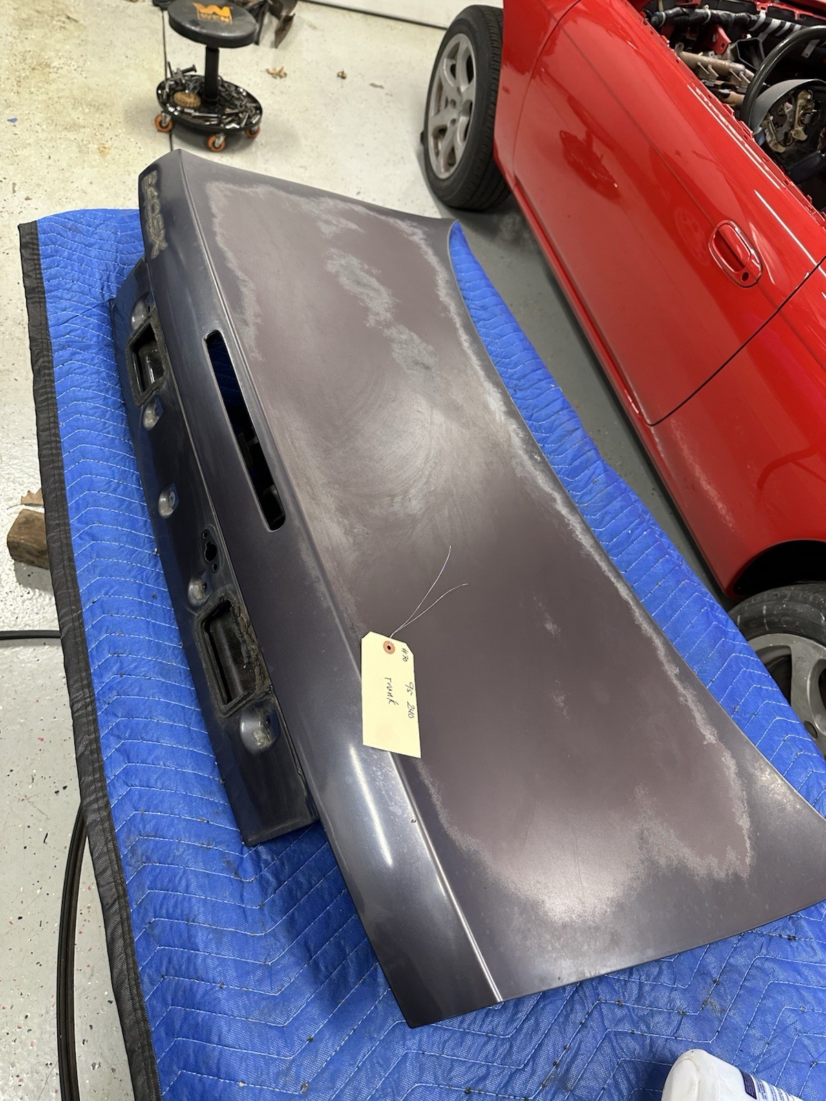 Used 1970 1995-1998 Nissan 240sx S14 Oem Trunk Deck Lid No Holes ...
