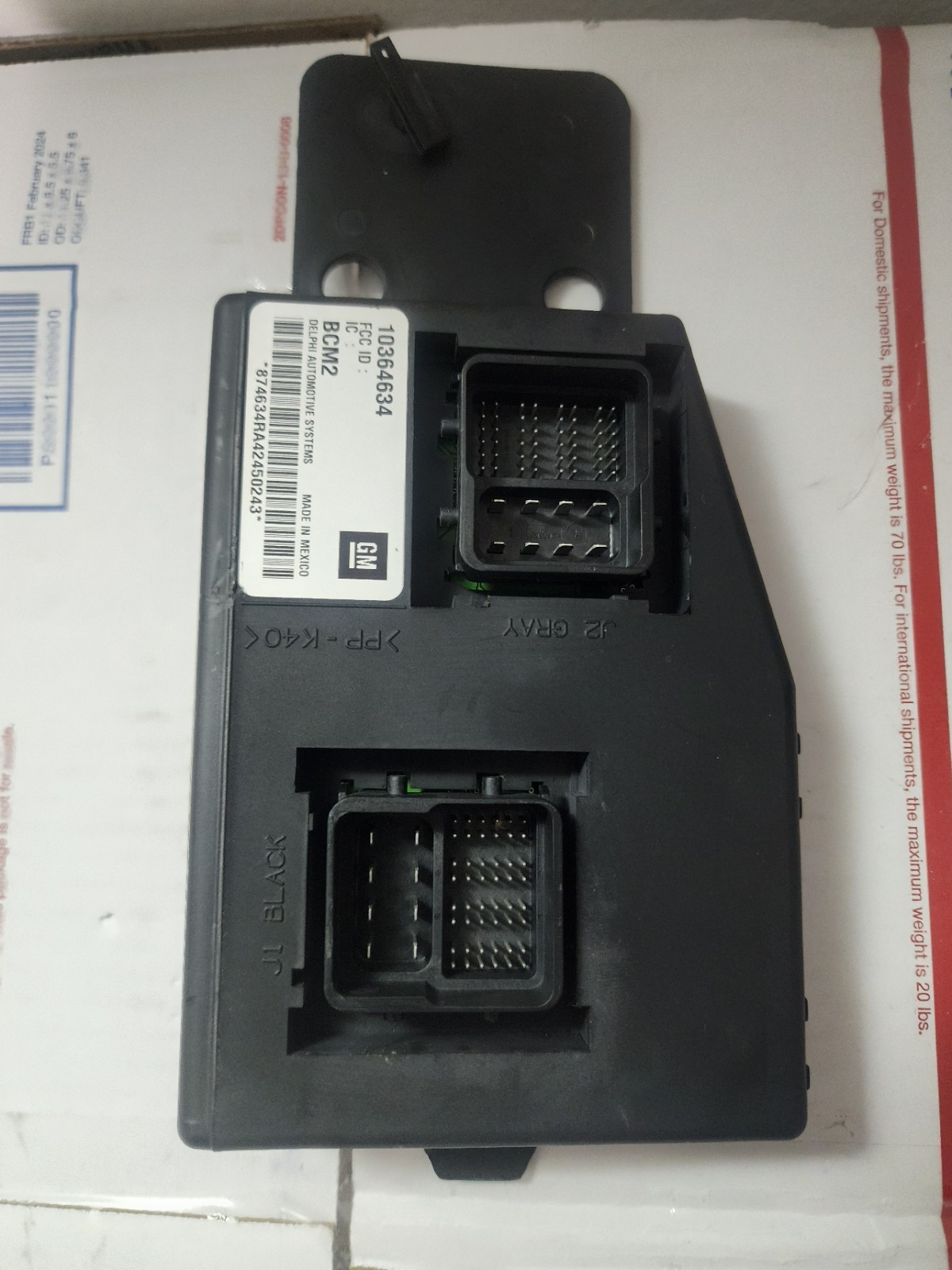 Used Gmc Canyon Chevy Colorado Bcm Bcu Body Control Module 10364634 ...