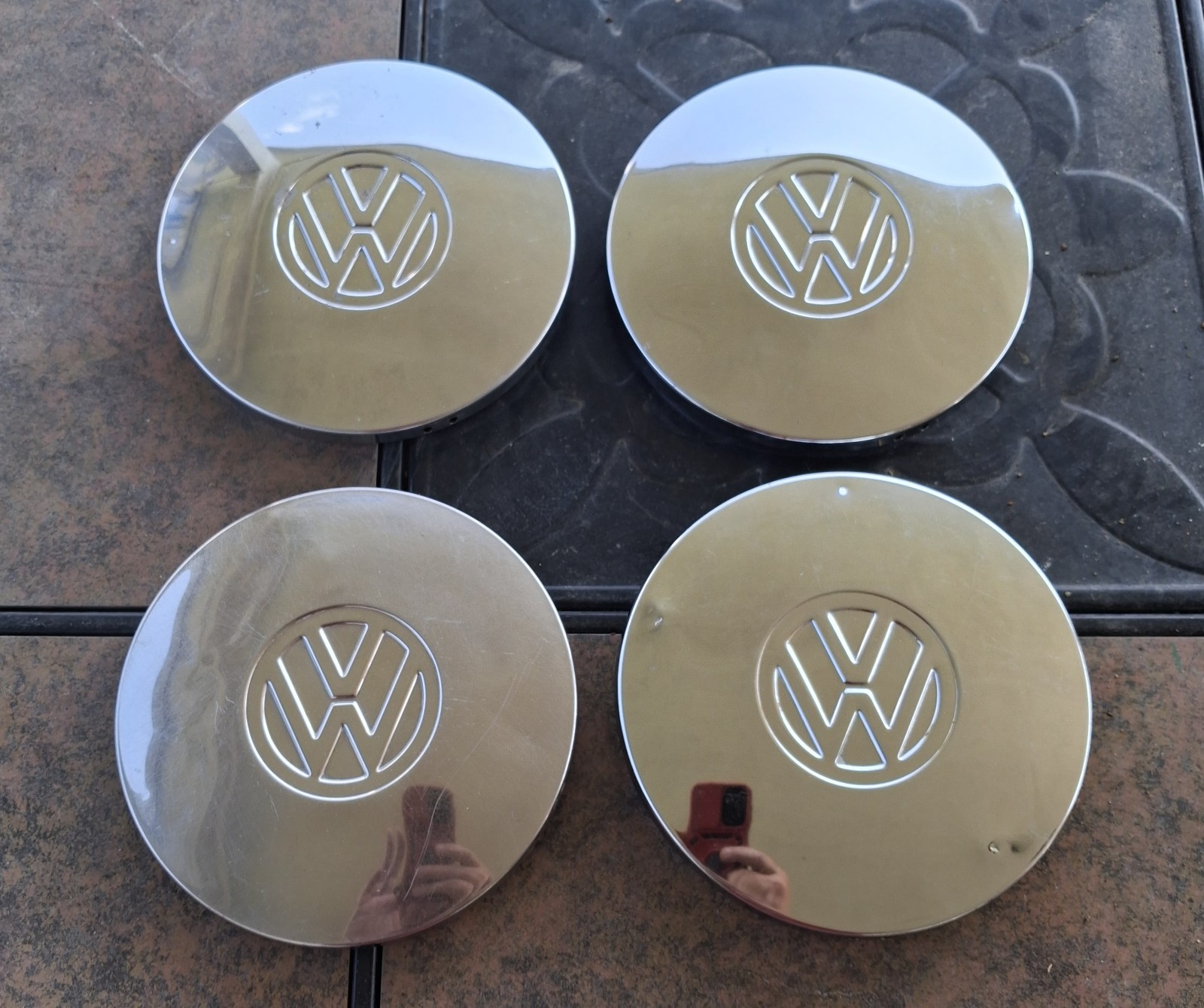 Used 1970s 1980s Volkswagen Hubcap Center Cap Jetta Dasher Rabbit ...