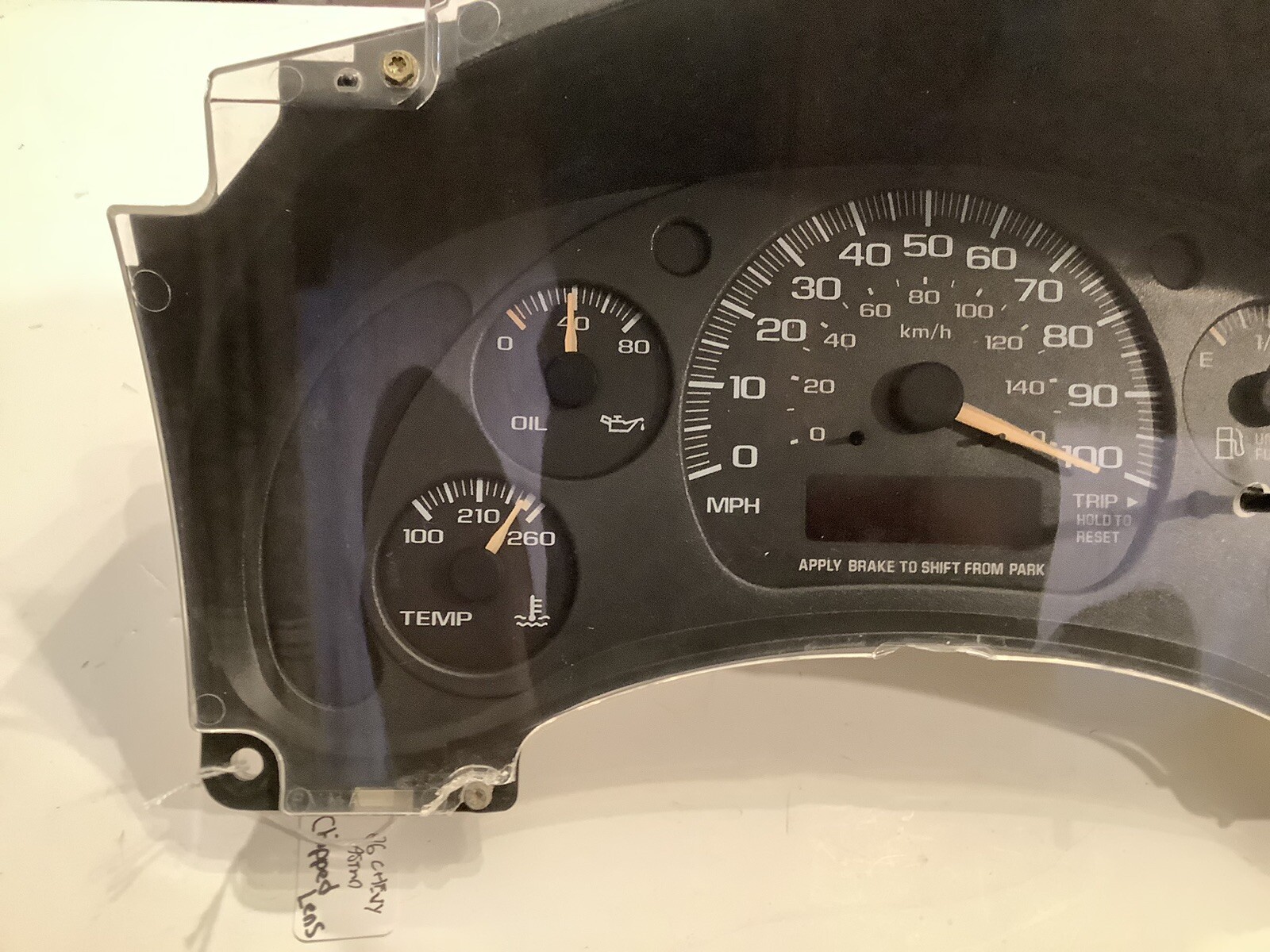 Used 2005 Chevy Astro Speedometer Gauge Cluster Fits 2000-2005 Also Gmc ...