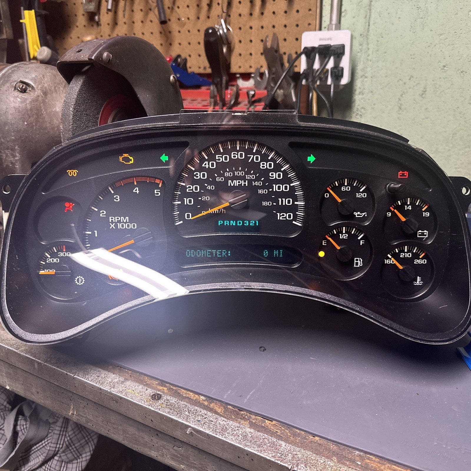 Used 2003-2005 Chevy/gmc Silverado Sierra Lb7 Lly Duramax Instrument ...