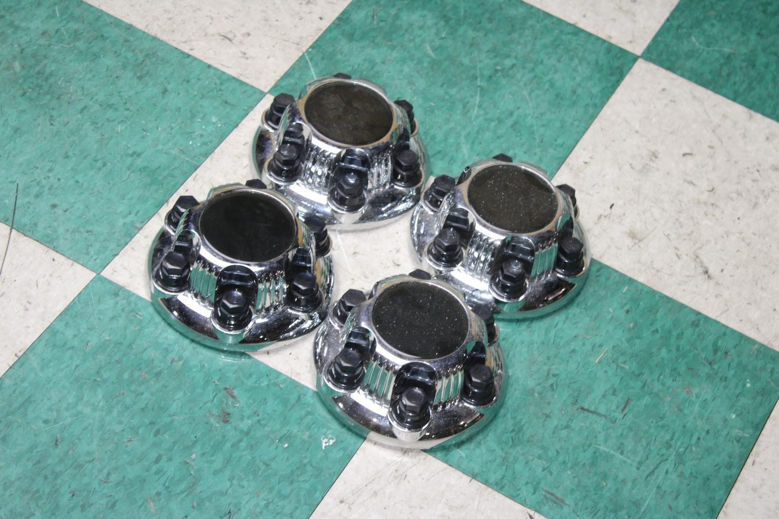Used 1999-2006 Gm Truck Chrome Set 4x Wheel Rim Hub Center Caps Unit ...