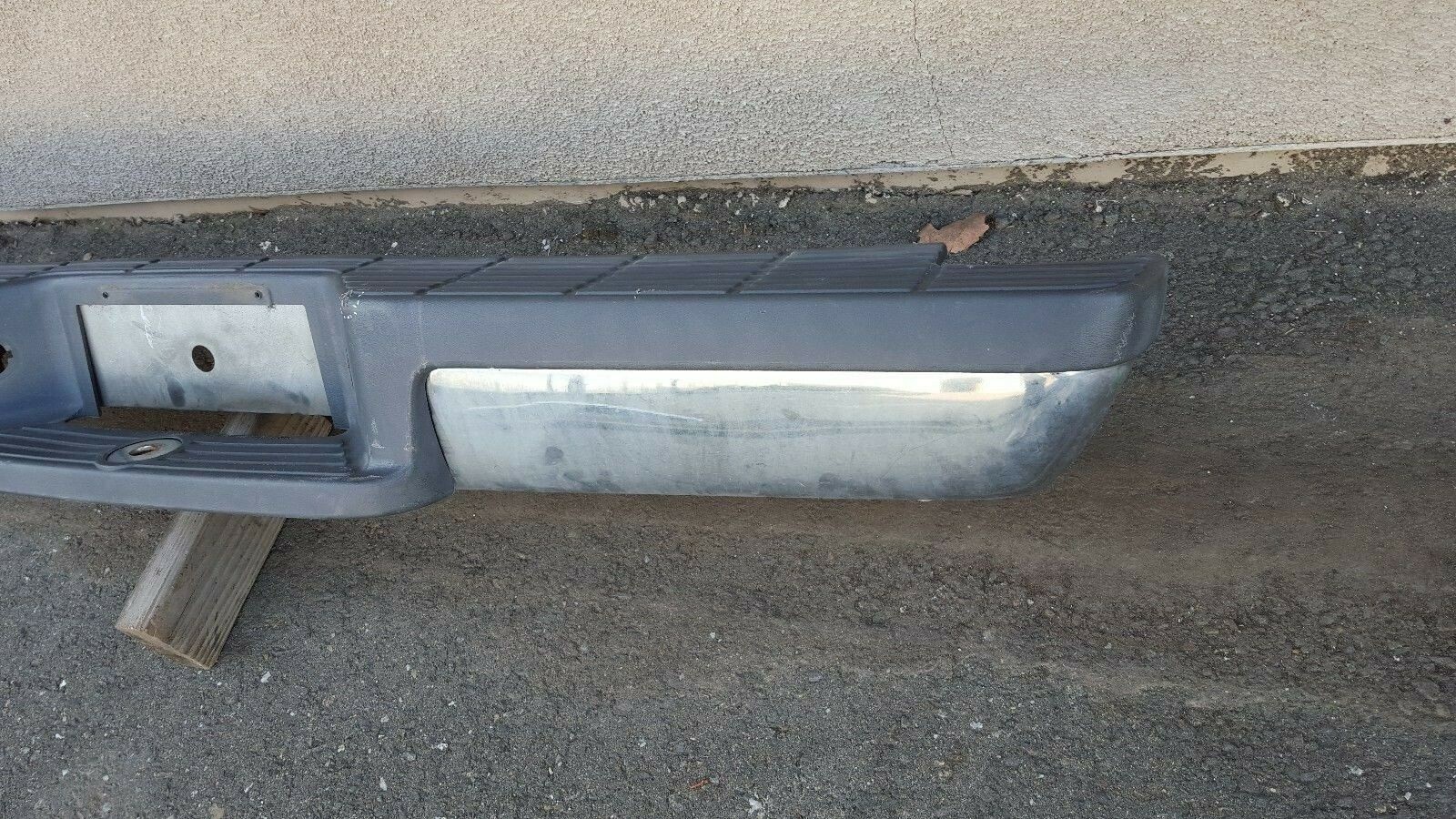 Used 2007-2011 2007-2009 Ford Ranger Rear Bumper Cover Chrome Metal Oem ...