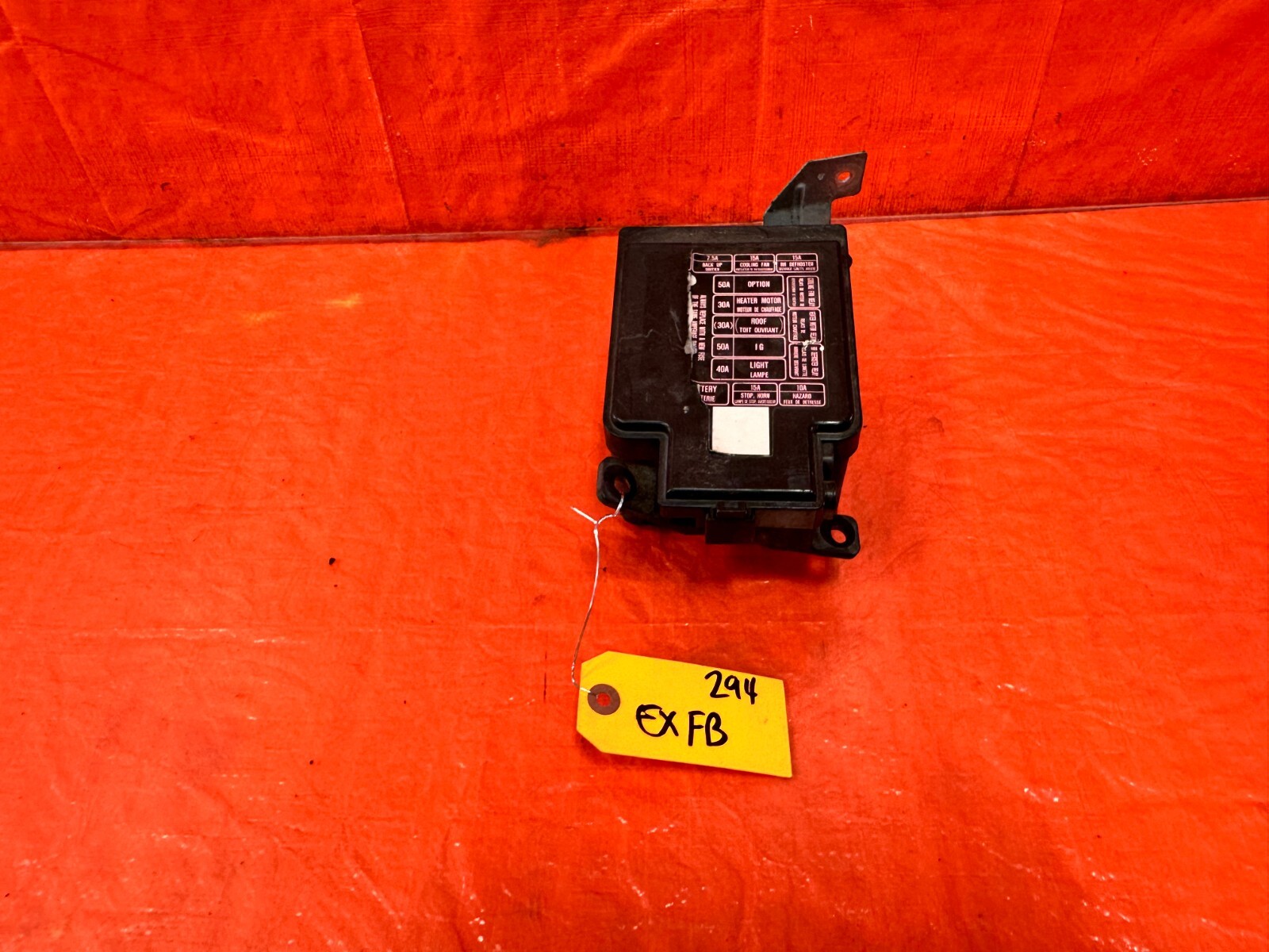 Used 1993-1997 Honda Del Sol - Exterior / Engine Bay - Fuse Box Panel ...