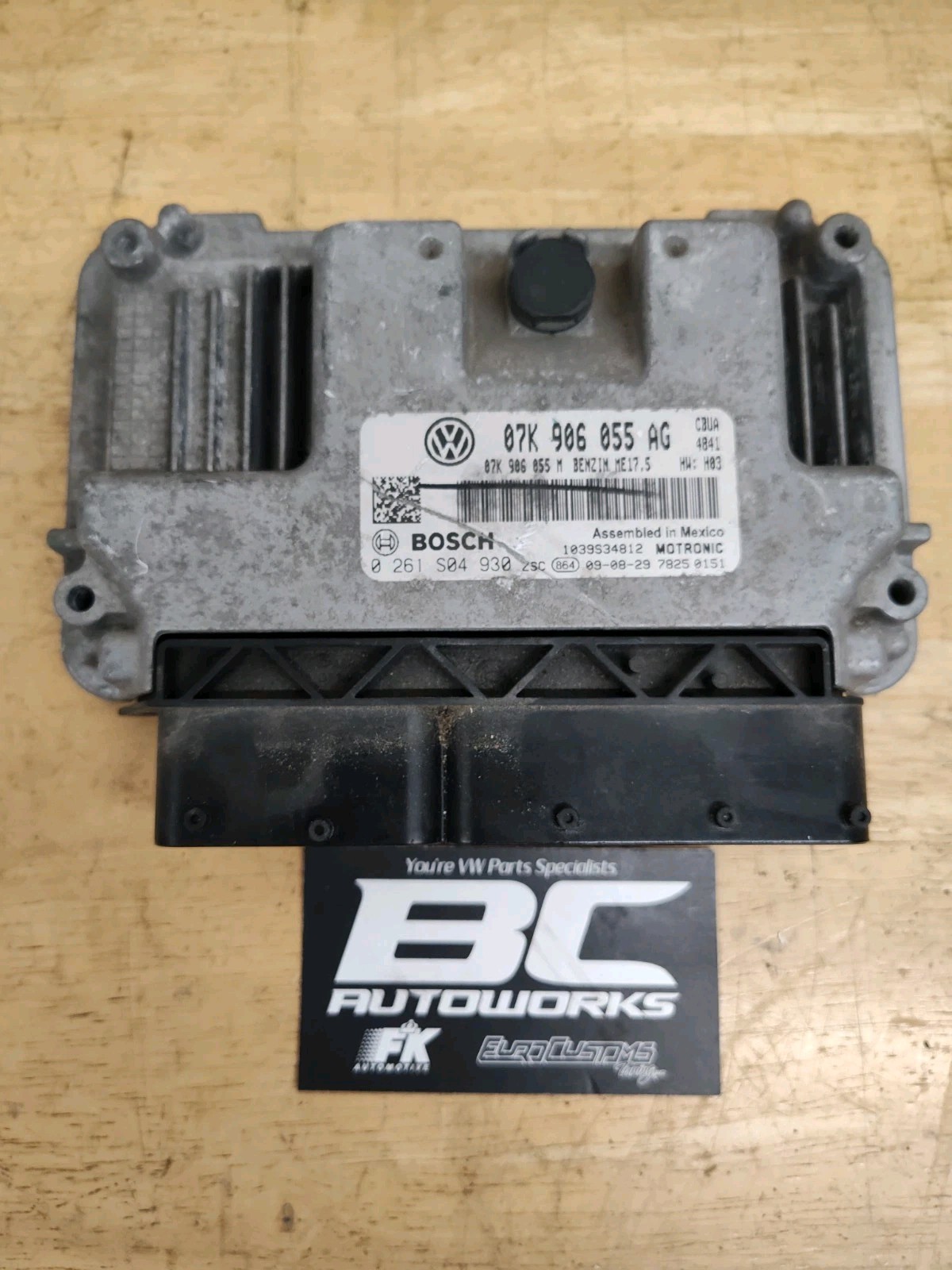 Used 2010 Programmed Vw Jetta/golf 2.5l Cbua A/t Ecu Engine Computer ...