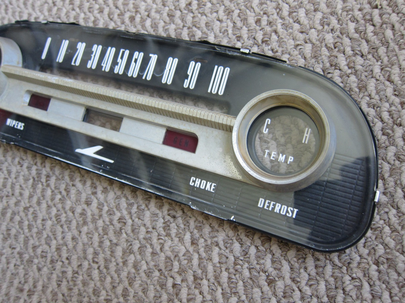 Used 1963 1960-1963 Ford Falcon Instrument Cluster Gauge Face Oem ...