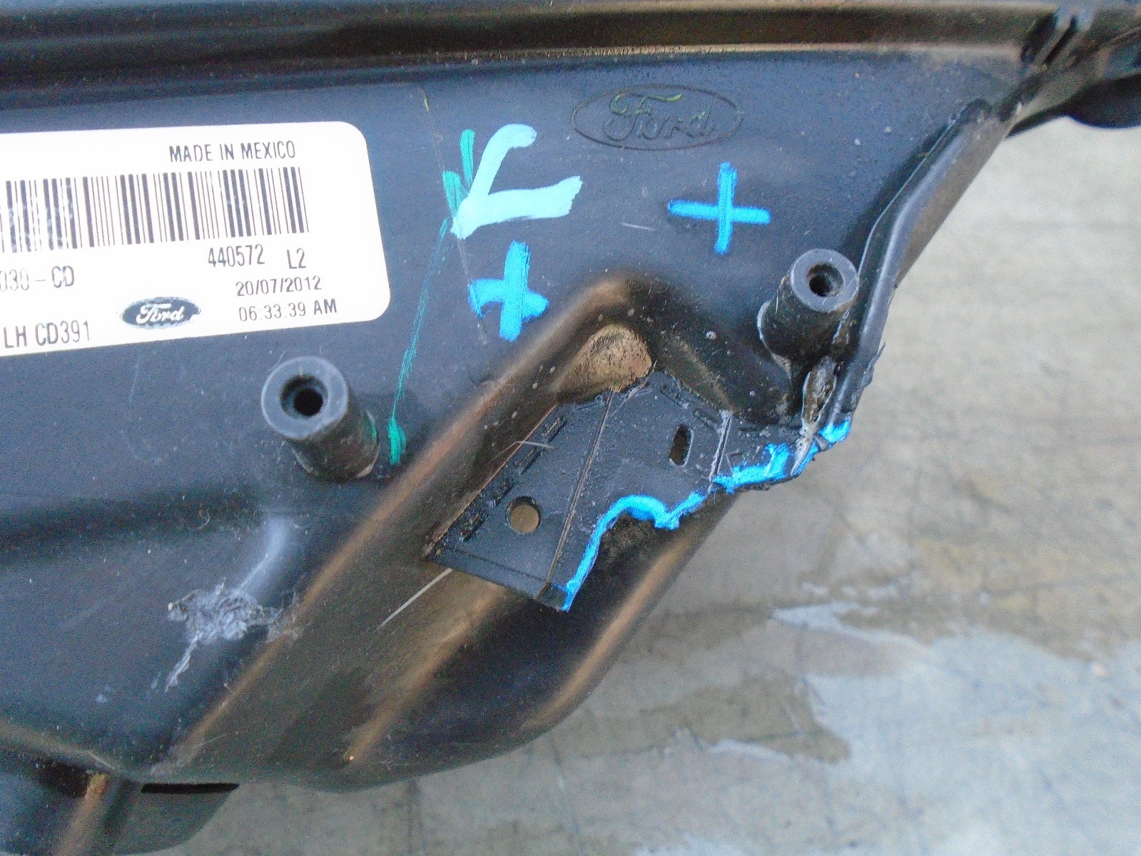 Used Oem Headlight Ford Fusion 2013-2016 Left Headlight Lamp Headlamp ...