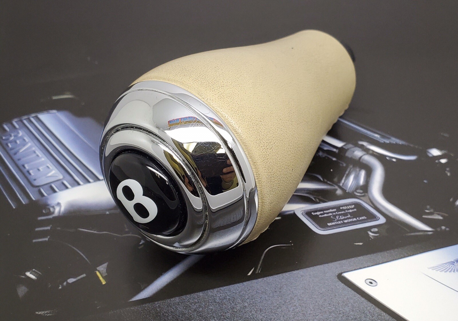 Used 2018 Bentley Mulsanne Shift Knob Tan Push Button In Great ...