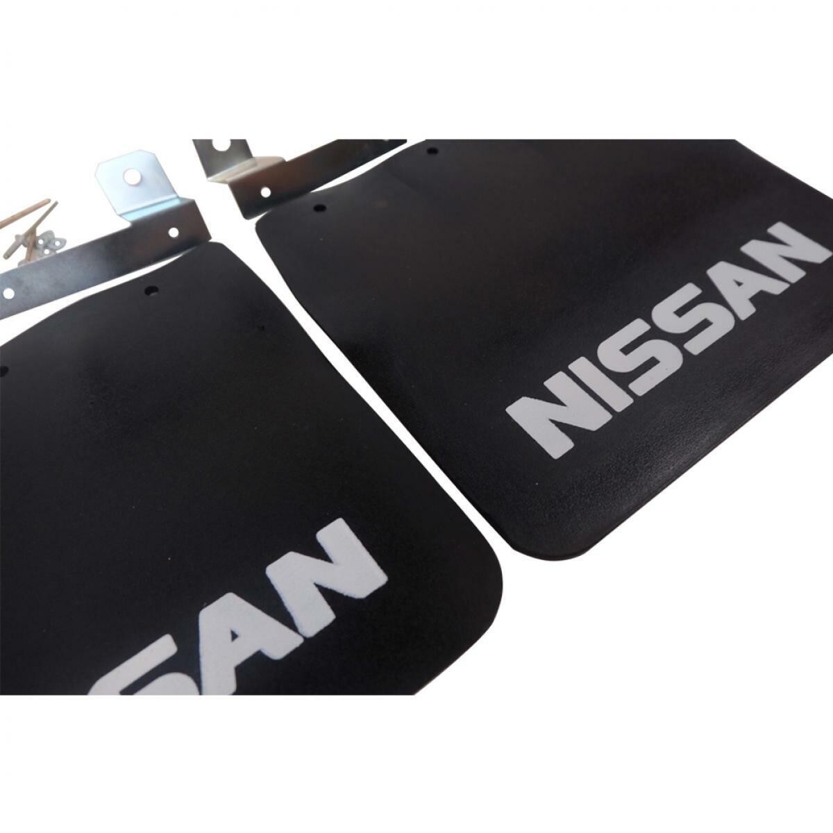 New Pair Front Mud Flaps Splash Guard For 1986-1997 Nissan Hardbody ...