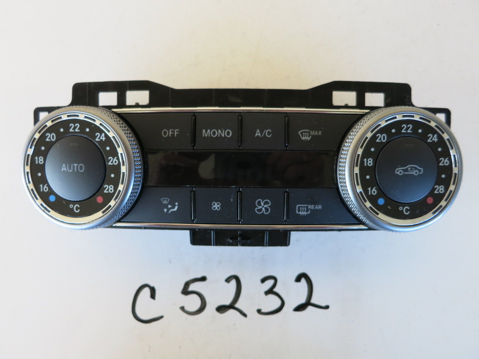 Used 2009-2010 Mercedes Benz C250 C300 Climate Control Panel ...