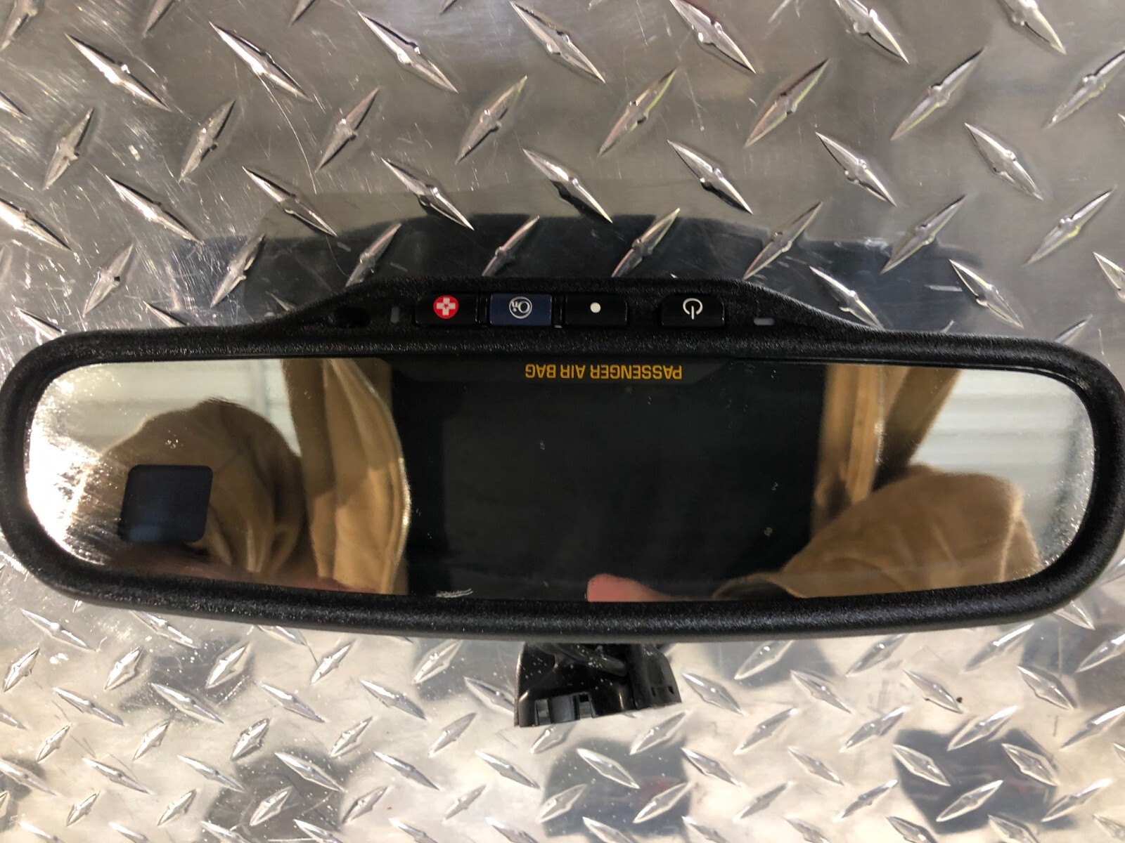 Used 2003-2009 Silverado Sierra Tahoe Yukon Rear View Mirror Compass ...