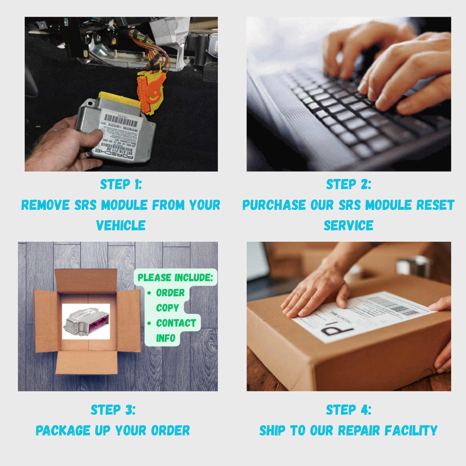 Remanufactured Ford Srs Restraint Module Crash Reset Service – Fast ...