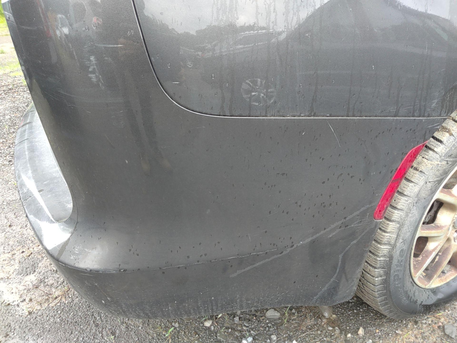 Used 2017 Chrysler Pacifica Rear Bumper Granite Crystal Gray/code Pau ...