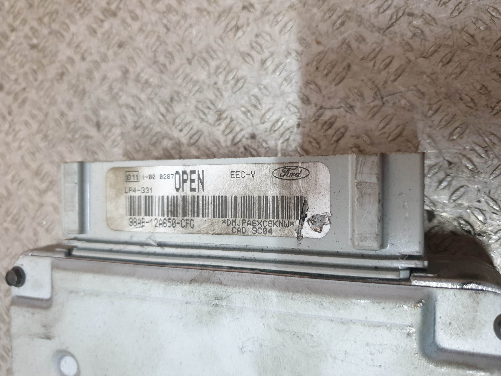 Used Ford Focus Mk1 1998 - 2005 Engine Control Unit (ecu) 98ab-12a650 ...