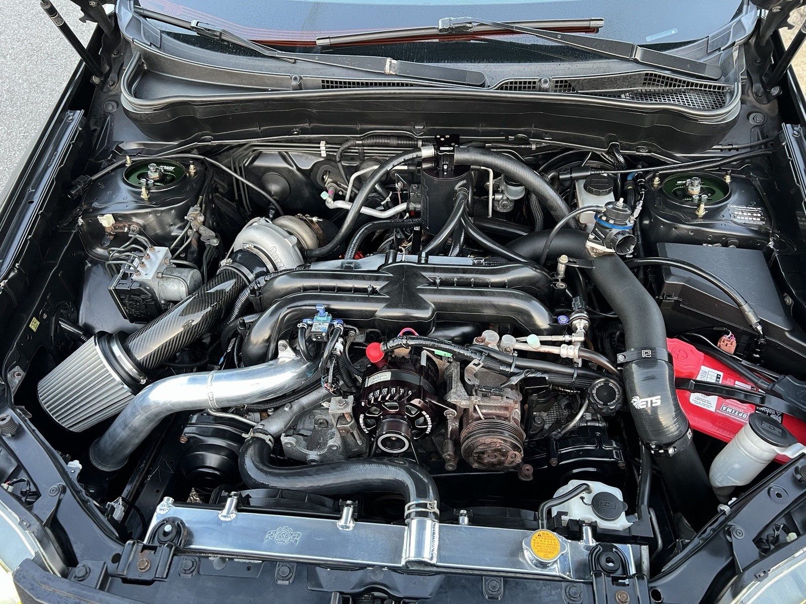 Used Subaru Wrx Sti Ams Rotated Turbo Kit For Garrett V-band Turbo for ...