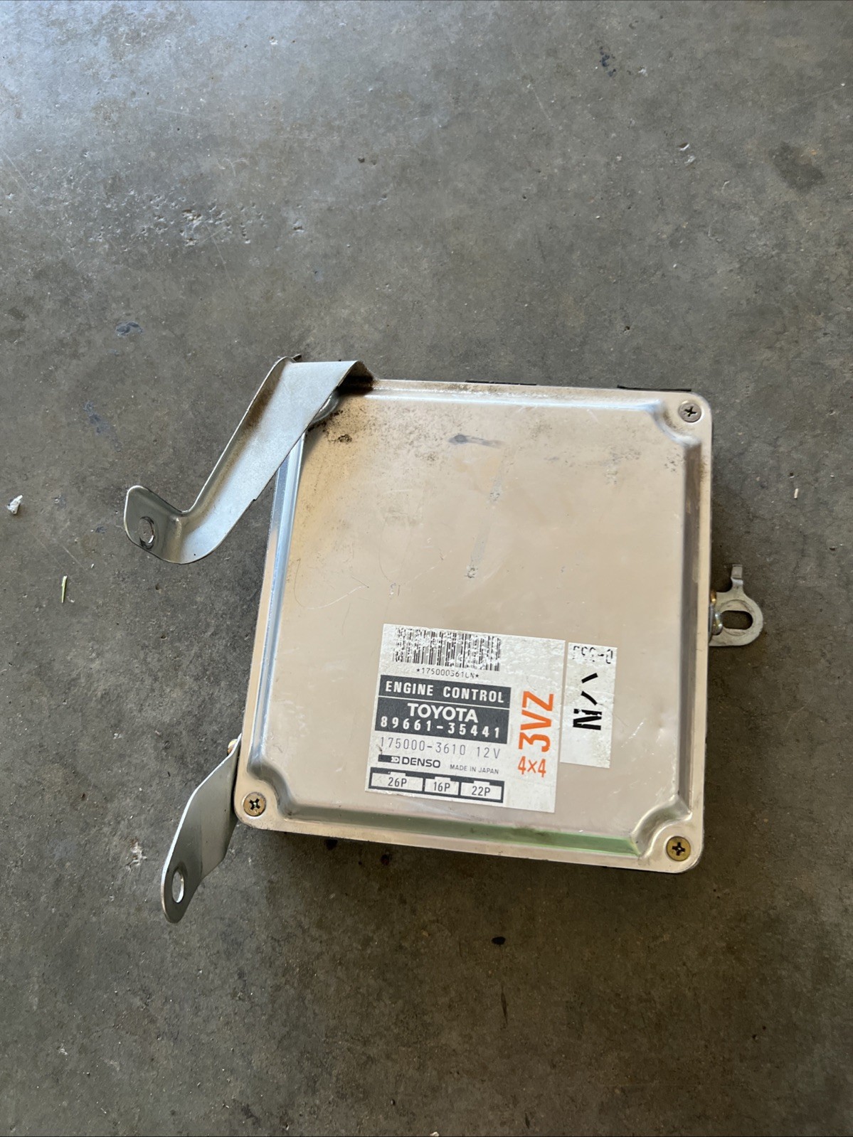 Used 1990 Toyota 4runner Pick Up 3.0 V6 3vze 3vz Ecu Ecm 89661-35441 ...