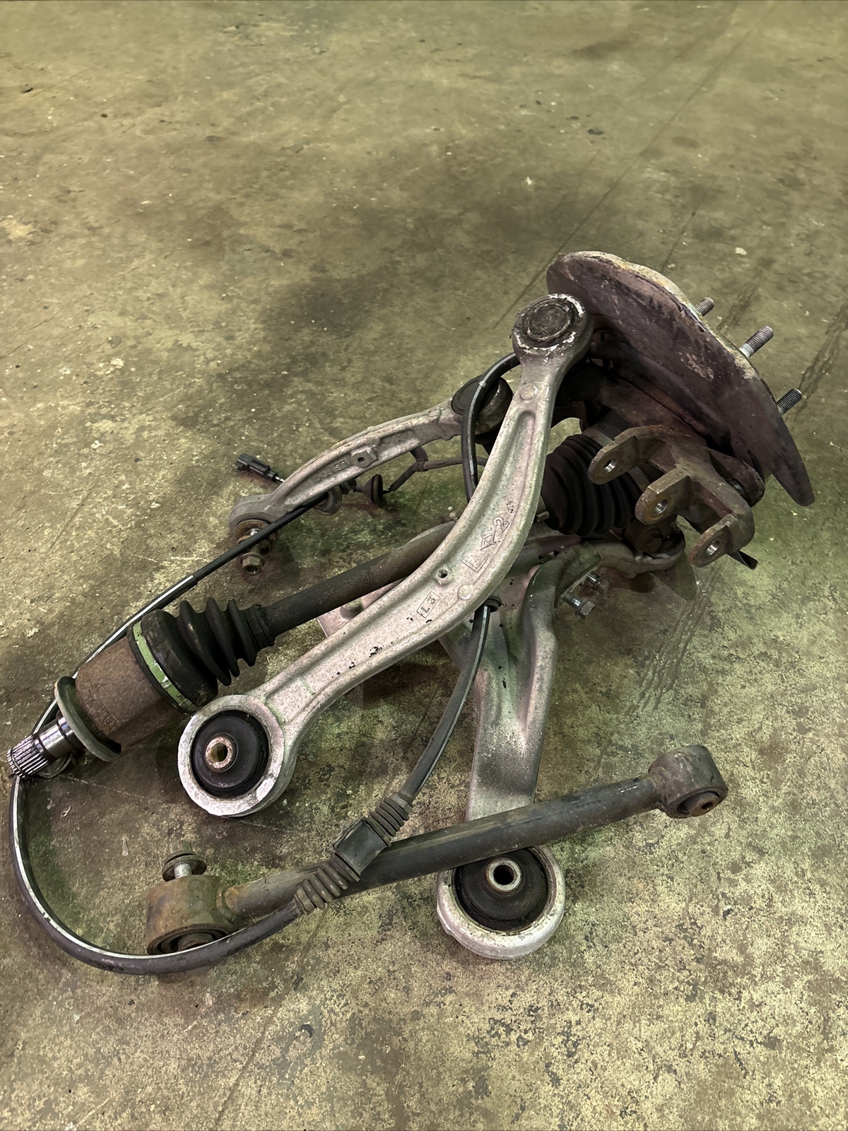 Used Mitsubishi Evo X 2010 2008-2015 Awd Oem Rear Left Driver ...